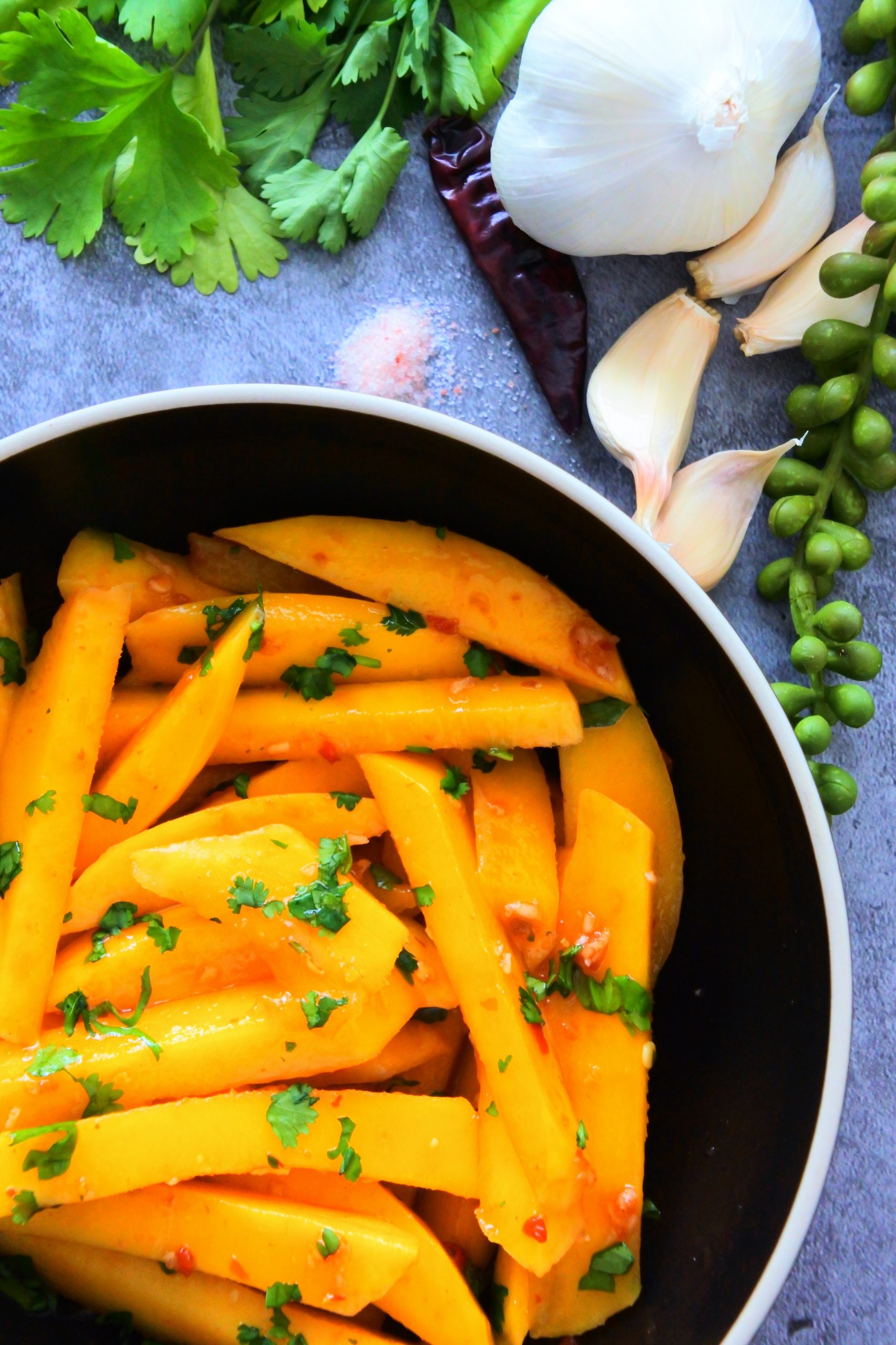 Mango Chow - A Caribbean Treat! - Kitrusy