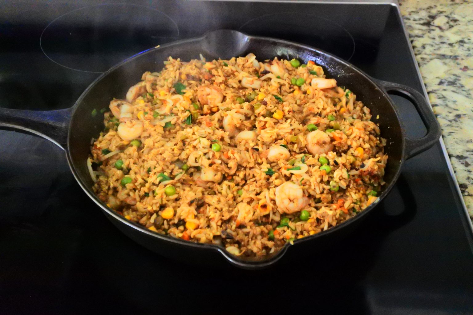 Restaurant Style Shrimp Fried Rice - Kitrusy