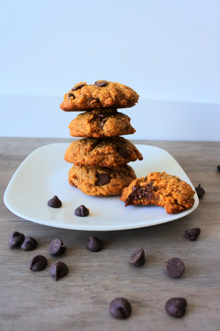Gluten-Free Clean Eat Chocolate Chip Cookies - Kitrusy