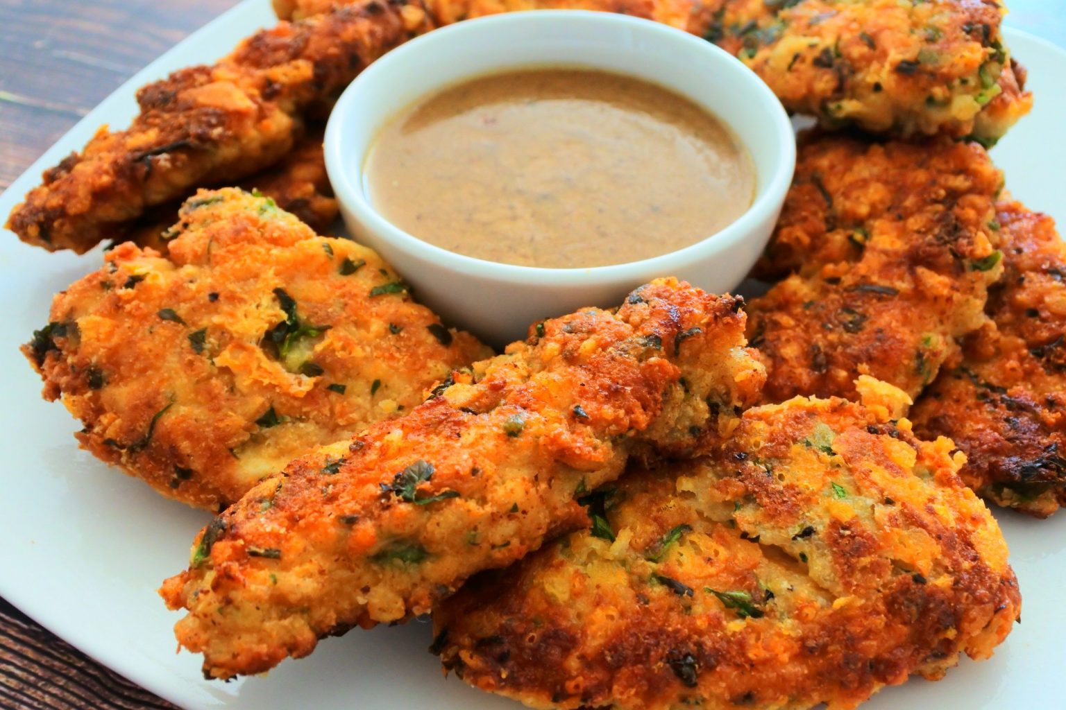 Parmesan-Herb Crusted Chicken (with a Lemon Sauce) - Kitrusy